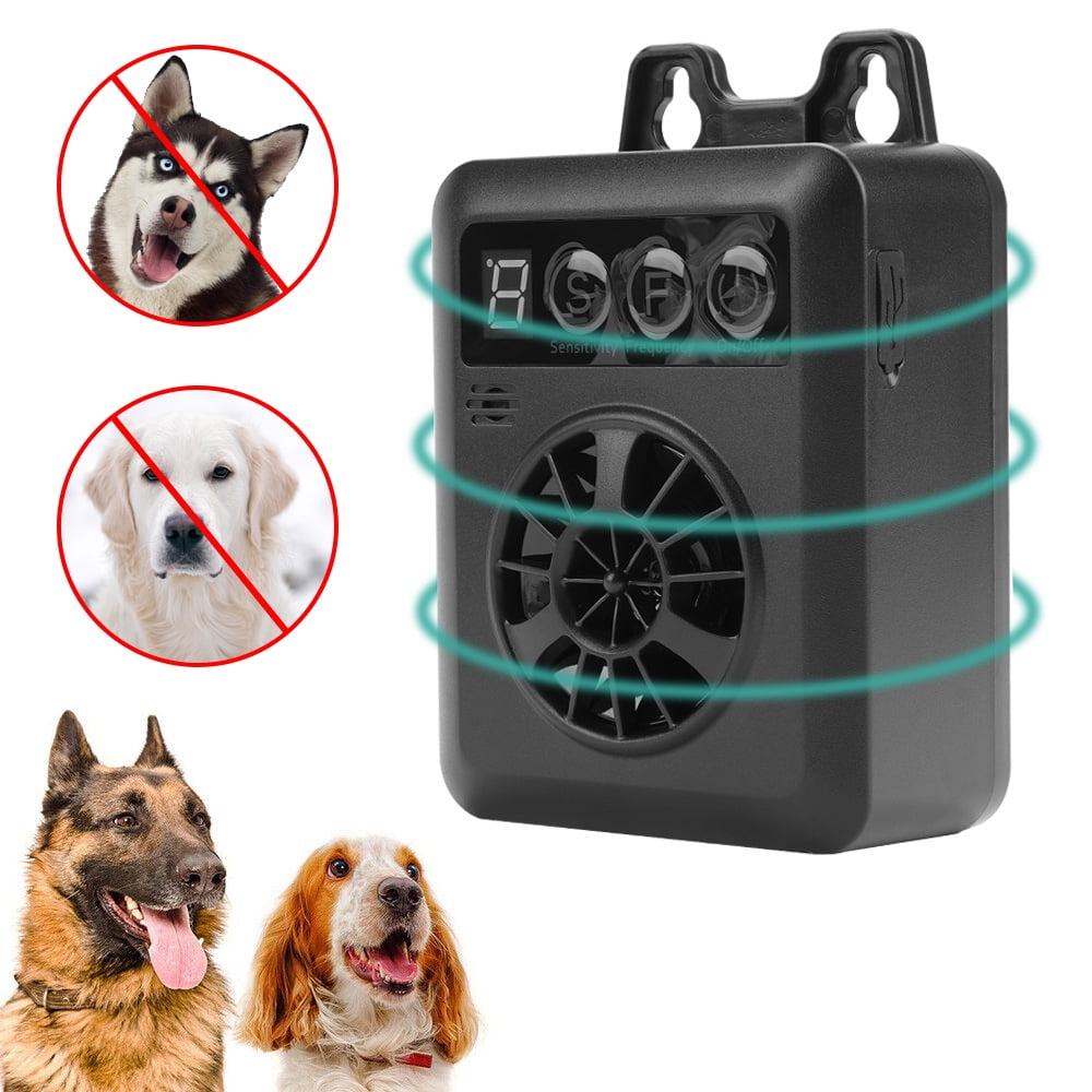 TASHHAR Dog Bark Control Device Ultrasonic Pet Anti Barking Deterrent ...