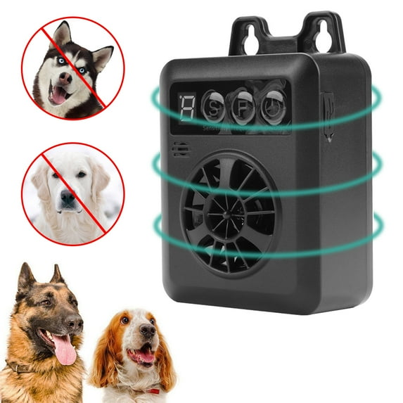 TASHHAR Dog Bark Control Device Ultrasonic Pet Anti Barking Deterrent ...