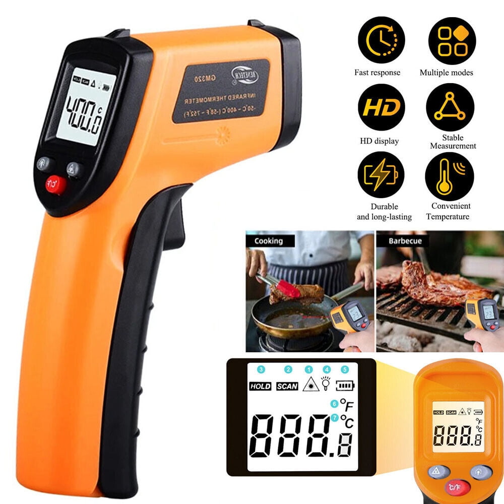TASHHAR Infrared Thermometer Non-Contact High Precision Digital Home ...
