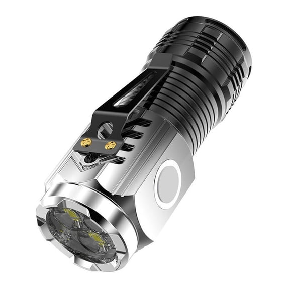 TASHHAR LED Flashlights Mini Rechargeable Flashlight Super Power Flash ...