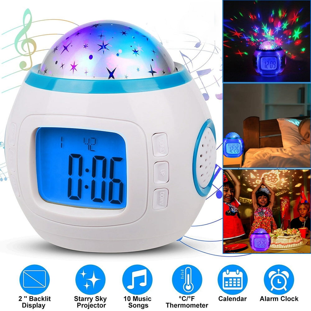 TASHHAR Night Light Sky Star Projector Lamp with Music Backlight ...