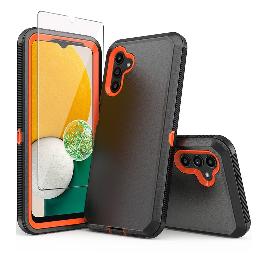 TASHHAR Samsung Galaxy A04S Case/A13 5G Case with Screen Protector ...