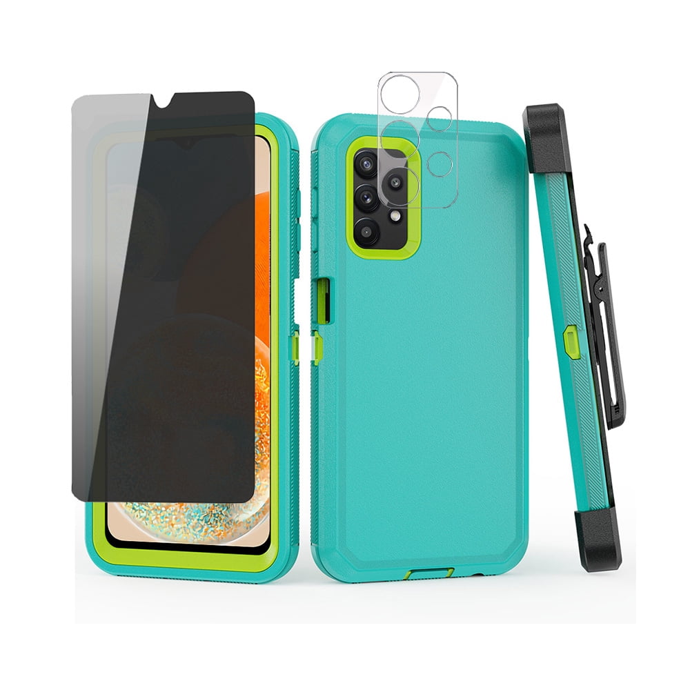 TASHHAR Samsung Galaxy A23 5G Case with Belt Clip Holster+Privacy ...