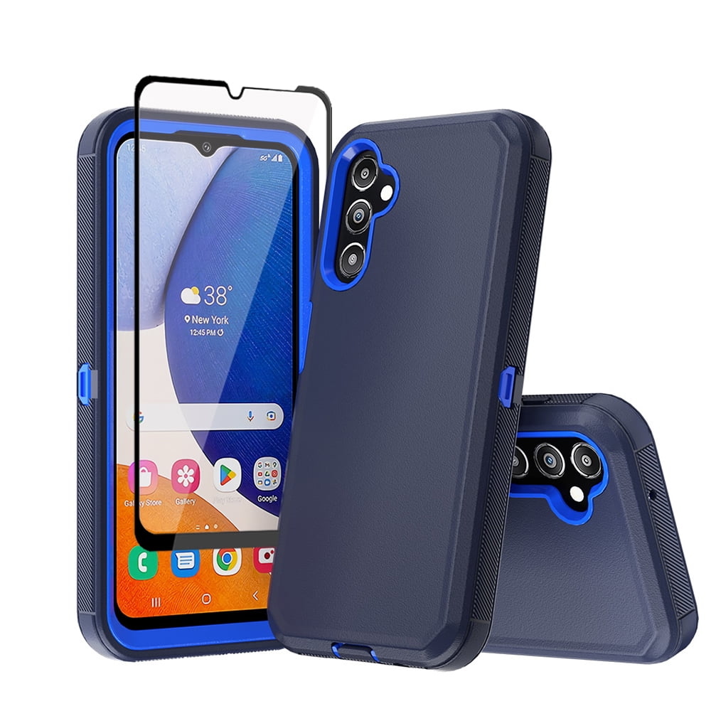 TASHHAR Samsung Galaxy A35 5G Case with Screen Protector Military Grade ...