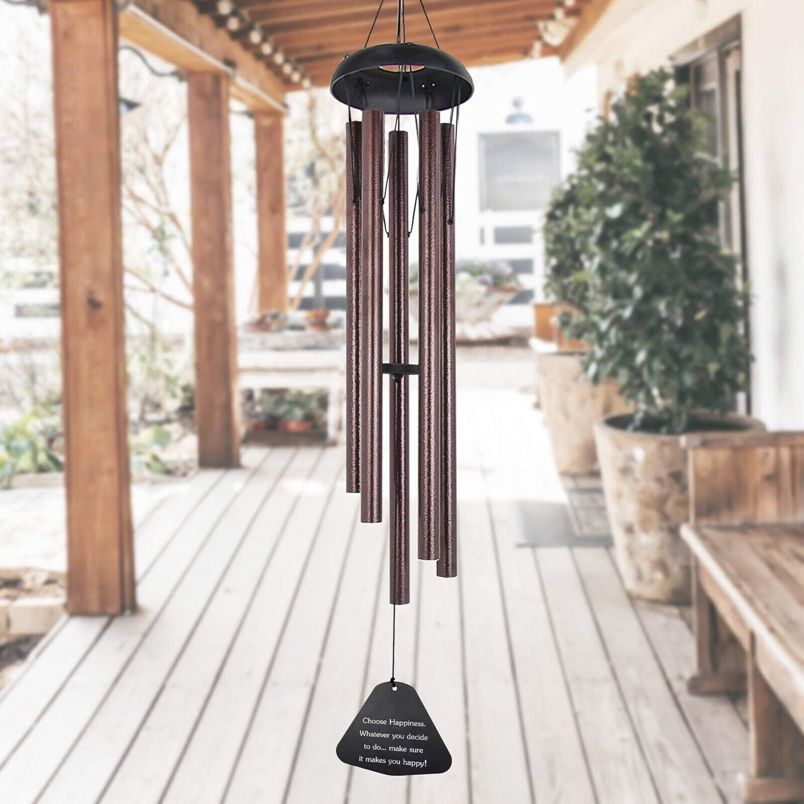 TASHHAR Wind Chimes Outdoor 36inch Large Deep Tone Windchime with 5 ...