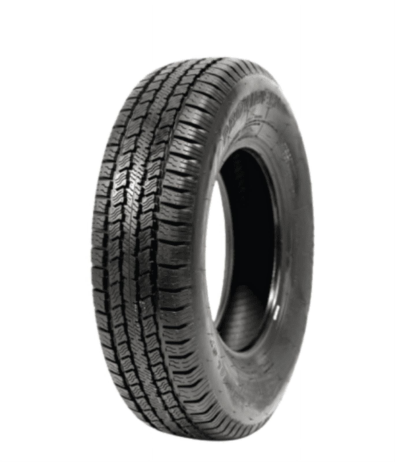 TASKMASTER TR20515D St205/75R15 Trailer Tire, 8 Ply Provider, Load ...