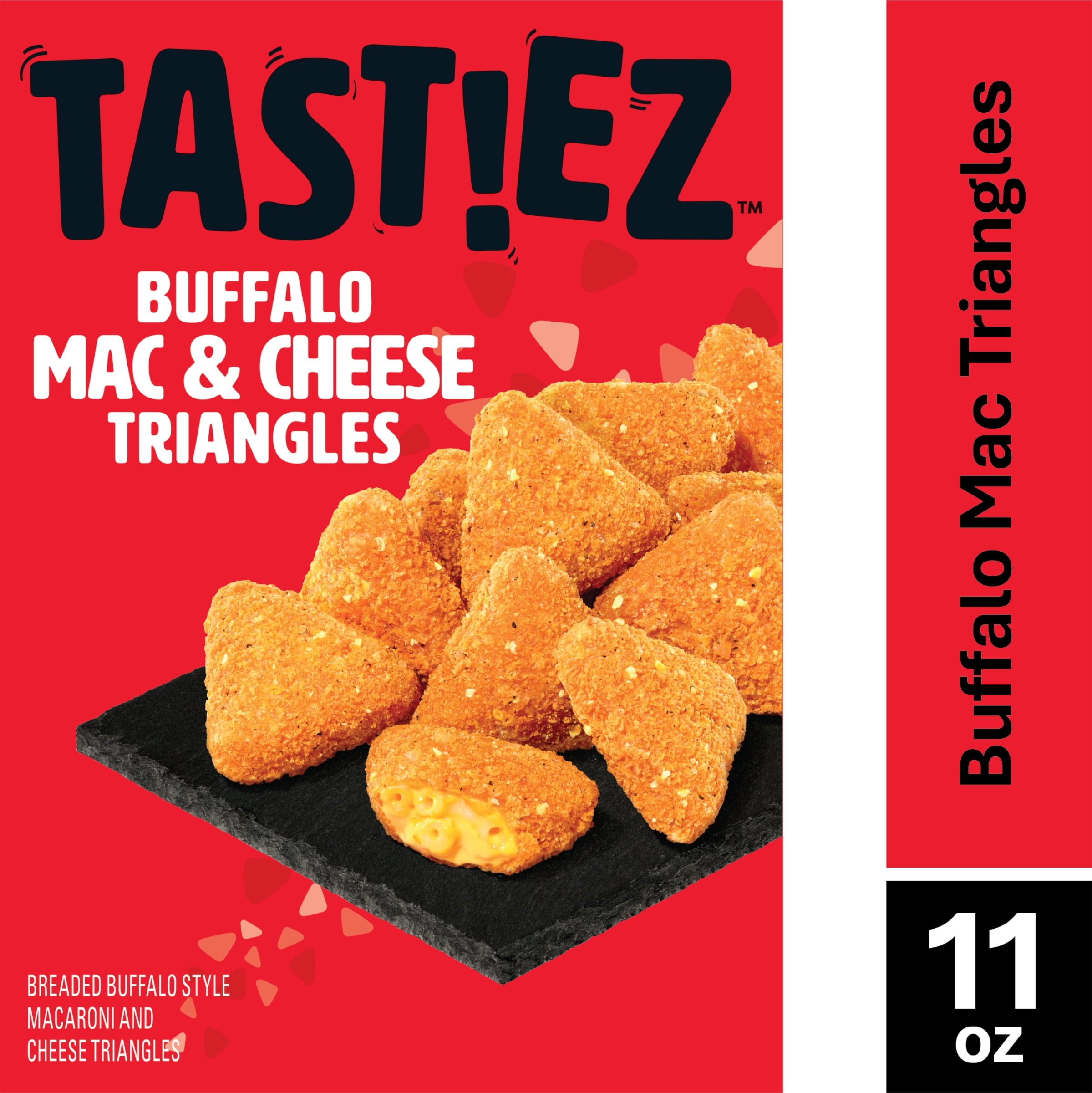 TAST!EZ Breaded Buffalo Mac & Cheese Bites, 11 oz Carton, TASTIEZ ...