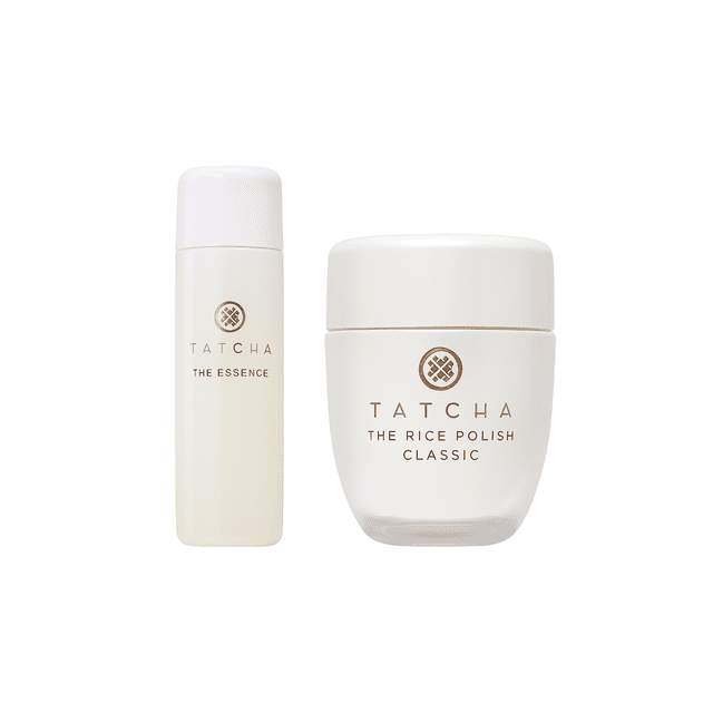 TATCHA Rice Polish + Essence Travel Duo (2-Pack Bundle SEALED ...