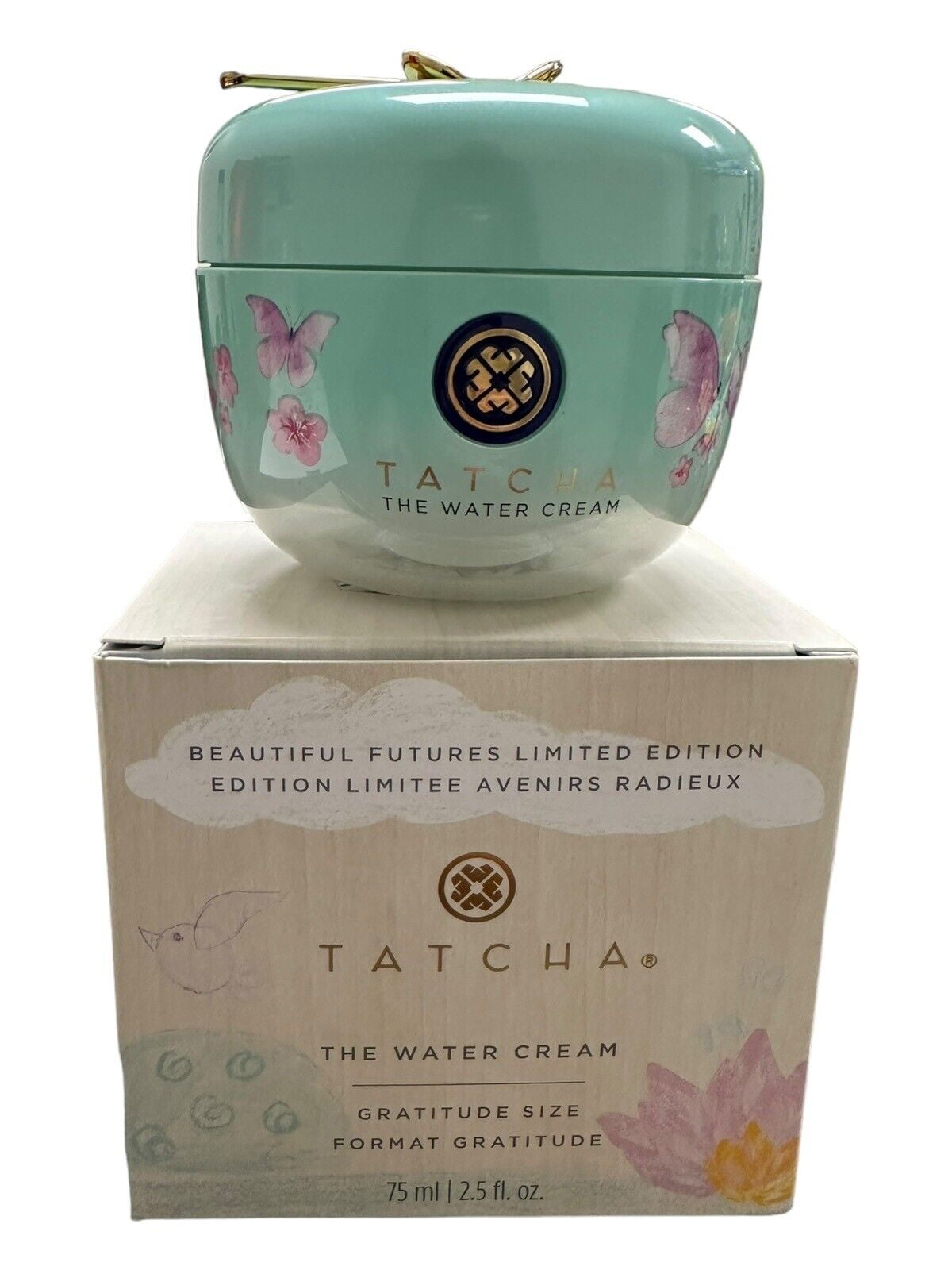 TATCHA THE WATER CREAM GRATITUDE SIZE 75 ML/ 2.5 FL. OZ - Walmart.com