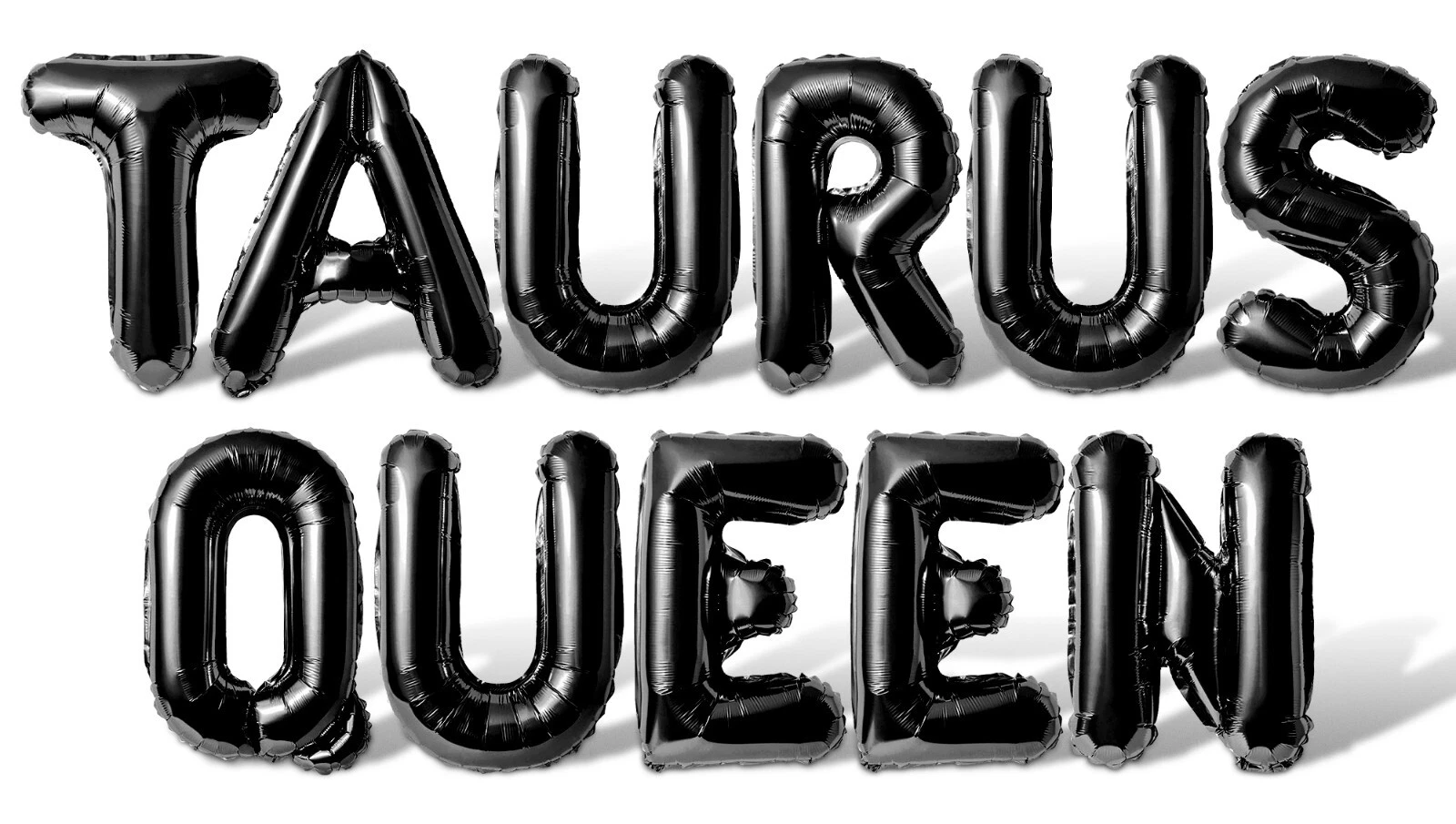 TAURUS QUEEN Letter Balloon Banner - Birthday Party Decorations - Zodiac Sign - Walmart.com