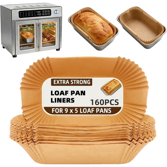 TAVENE 160Pcs Loaf Pan Liners, Bread Pan Liners for Baking Bread , Food ...