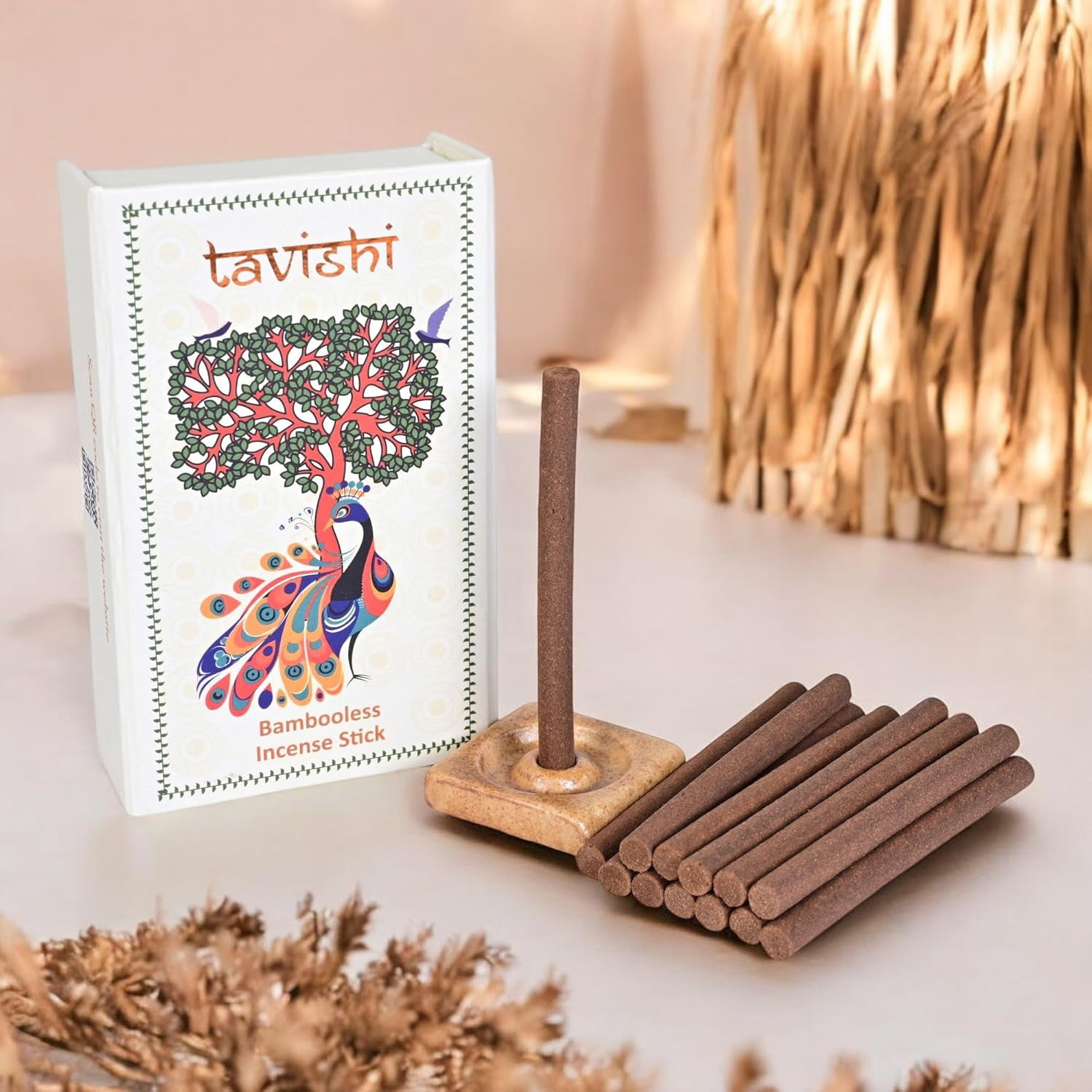 TAVISHI Bambooless Incense Sticks Agarbatti I Sandalwood Chandan I ...