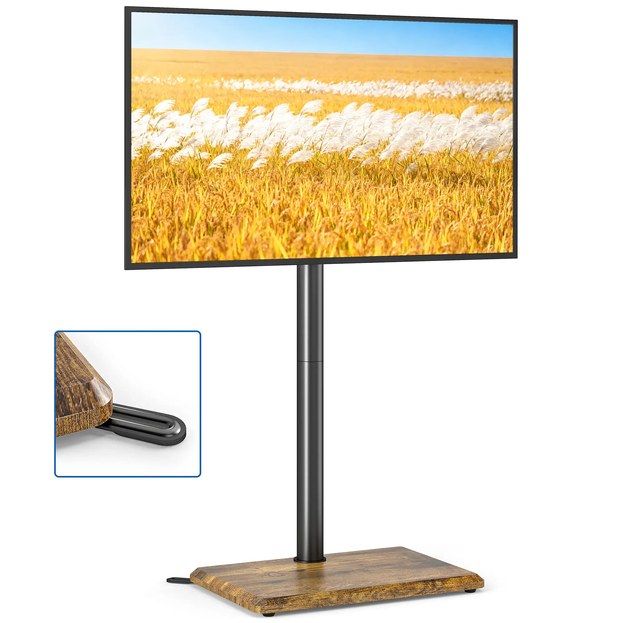 TAVR Universal Floor TV Stand with Swivel Mount for 32"-60" TVs Up to ...