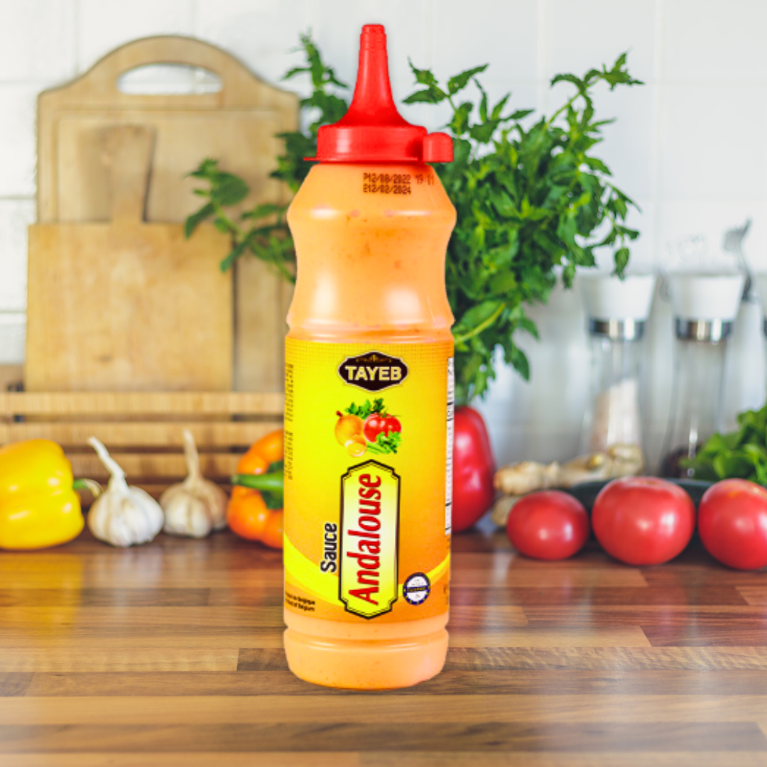 TAYEB Delicious Andalouse Sauce 500ml - Creamy Moroccan-Spiced ...