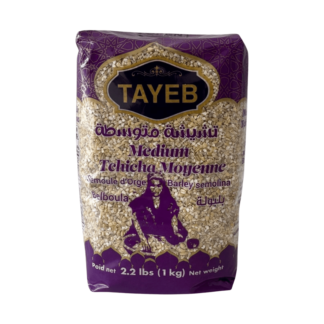 TAYEB Tchicha Medium Barley Semolina 1kg (2.2lbs) - Walmart.com