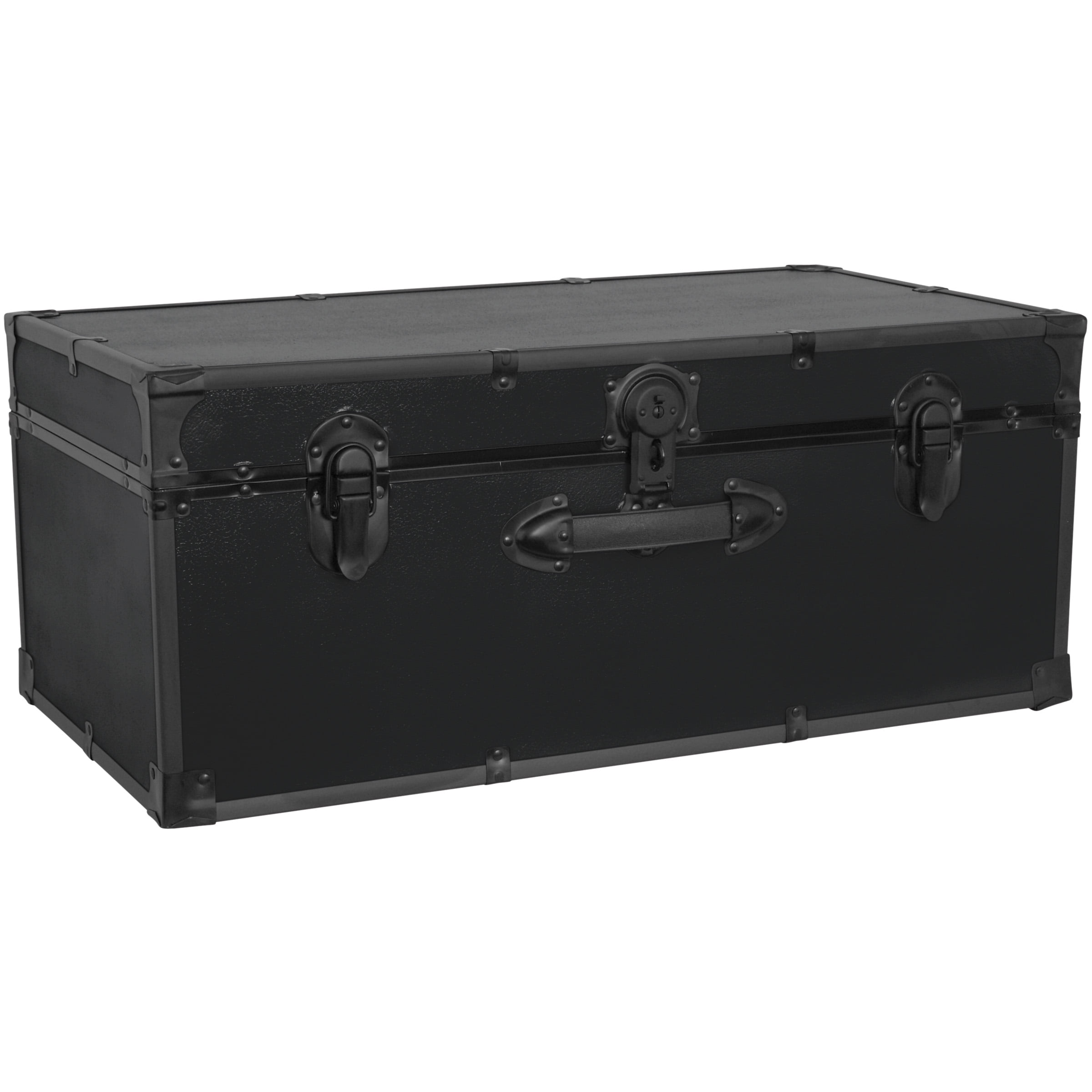 TAYL 30" Trunk with Lock, Black - Walmart.com