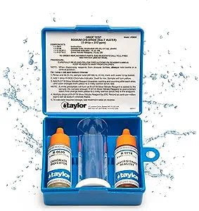 Aabaco Store, Taylor K-1766 Salt Test Kit, Chloride Sodium Chloride ...