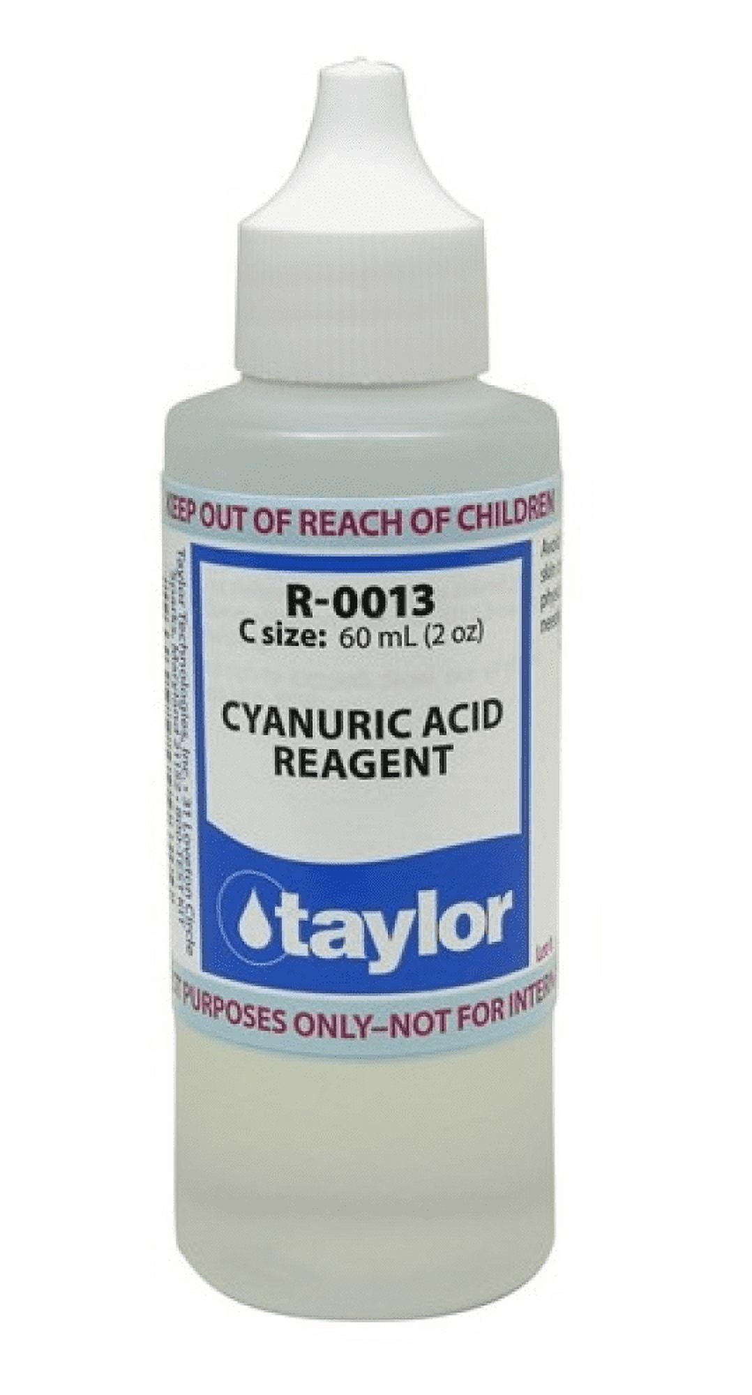 TAYLOR TAY-45-1061 2 oz. Bottle Test Kit Replacement Reagent Refill ...