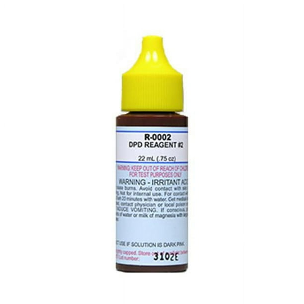 TAYLOR TAY-45-996 0.75 oz. Bottle Test Kit Replacement Reagent Refill ...