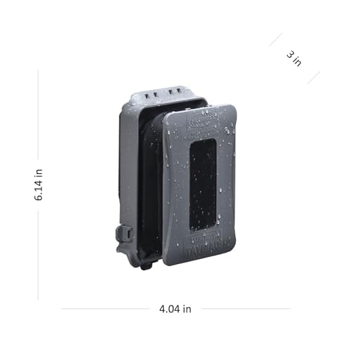 TAYMAC ML500 Single-Gang Mount 16-in-1 Flat Nonmetallic Weatherproof ...