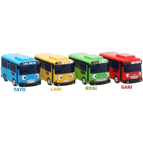 Tayo, Mini Bus Set Series, Special Friends Tayo,Rogi,Lani,Gani ...