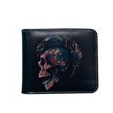 TAZAG Retro Devil Skull Short Wallet Portable Fashion Men's Leather ...