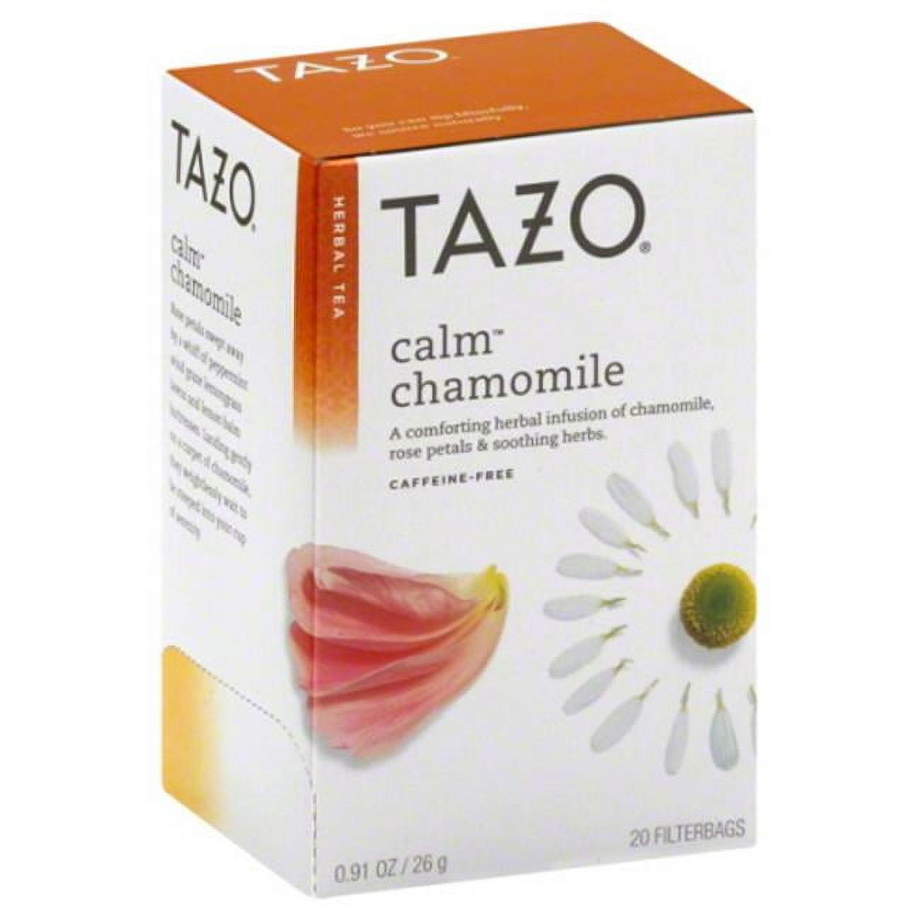 TAZO TEA CALM CHAMOMILE-20 BG -Pack of 6 - Walmart.com