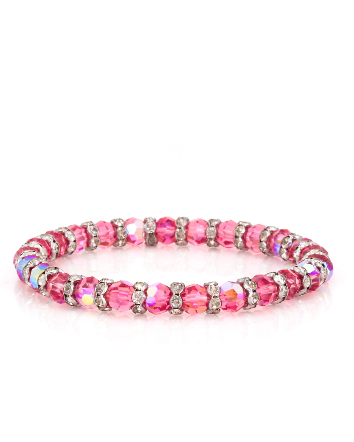 pink stretch bracelets