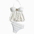 TAmten Girl's Cute Two Piece Bikini Sets Size 15-16 Years Ruffle Peplum ...