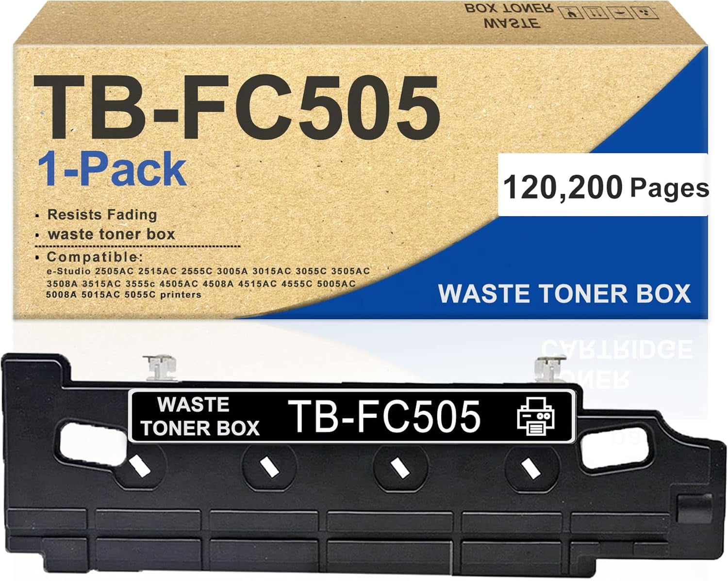 TB-FC505 TBFC505 Waste Container 1 Pack - Compatible TBFC505 TBFC50 TB-FC50 Waste Toner Box ...