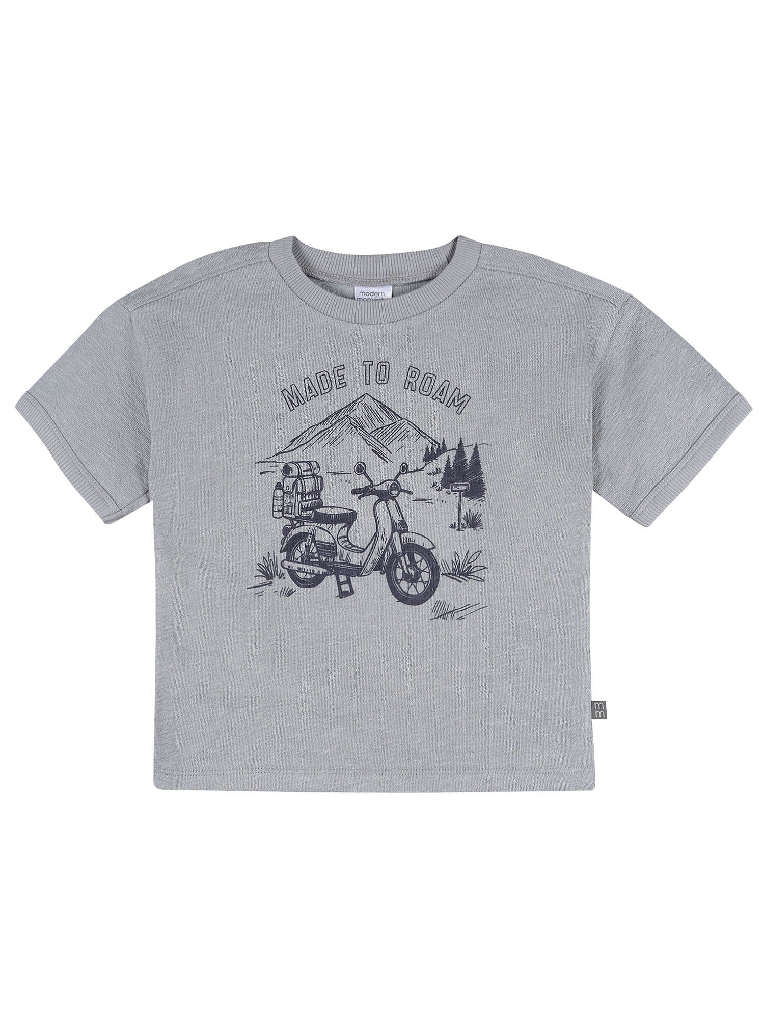 Modern Moments by Gerber Baby and Toddler Boy Loose Fit Ringer Top ...