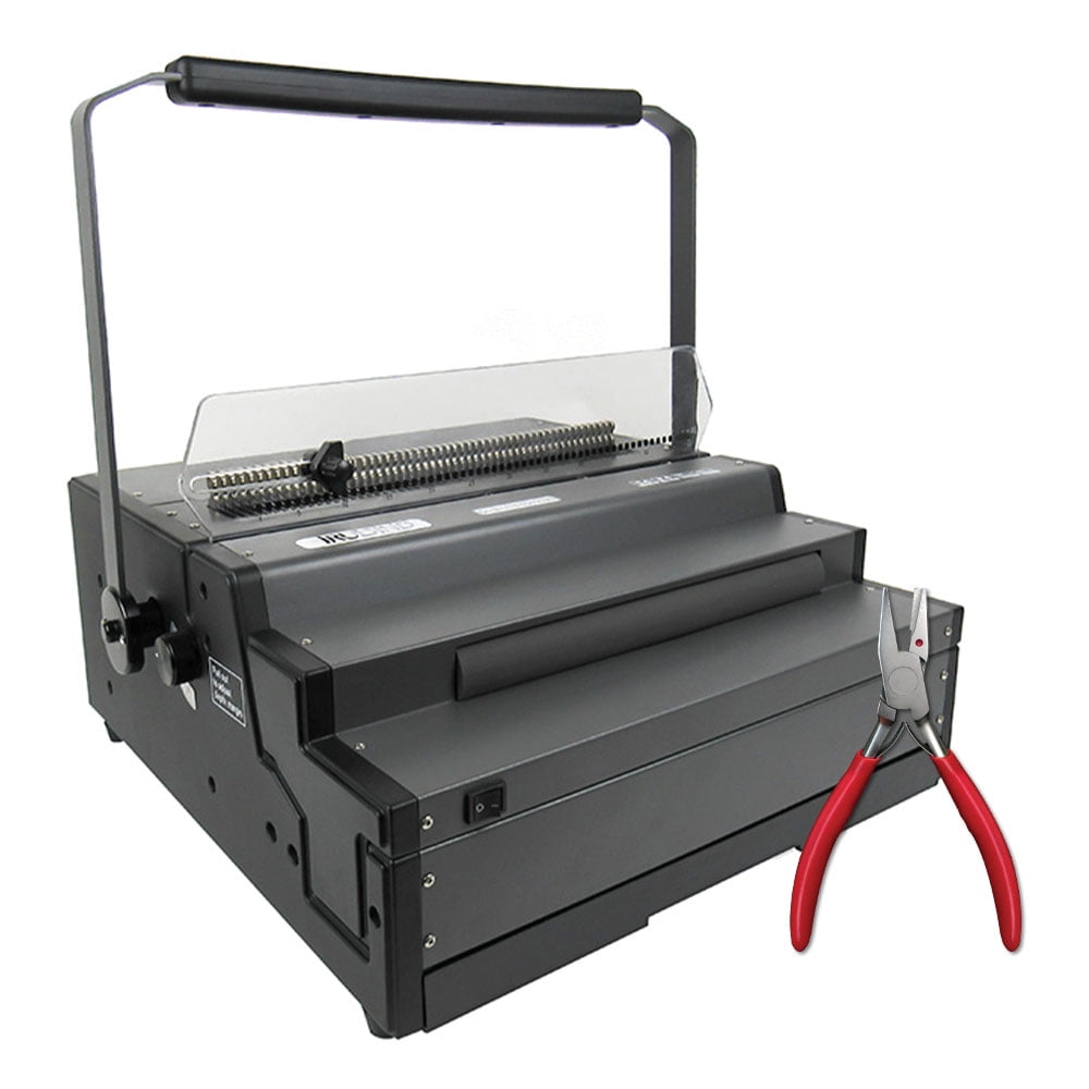 TB-SD600MB: TruBind Heavy Duty Spiral Coil Spine Binding Machine, Electric Coil Spine Inserter ...