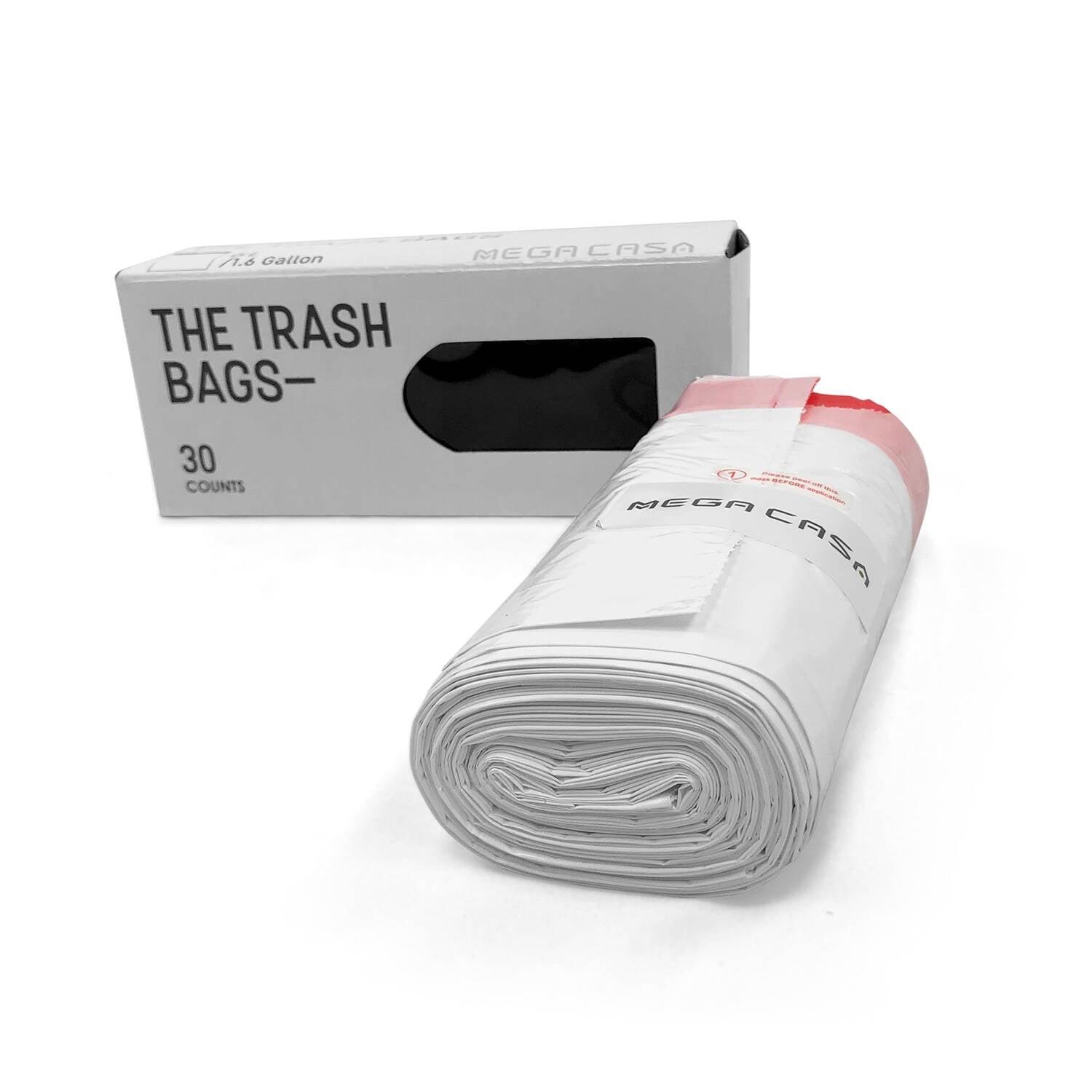 TB002 Drawstring Trash Bags, 40 Liter / 10.5 Gallon, 30 Count - Walmart.com