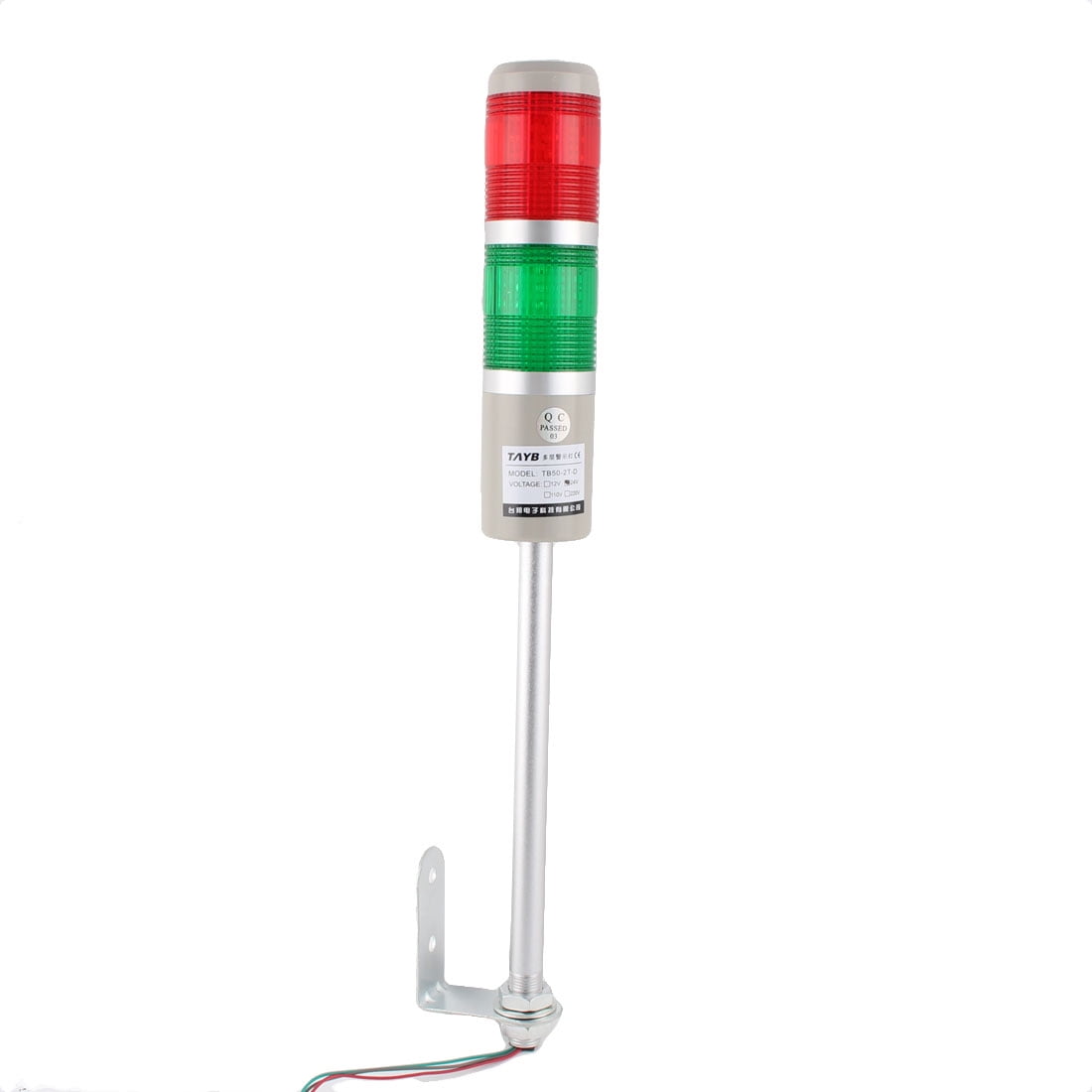 TB50-2T-D DC 24V Red Green Tower Lamp Industrial Signal Warning Stack ...