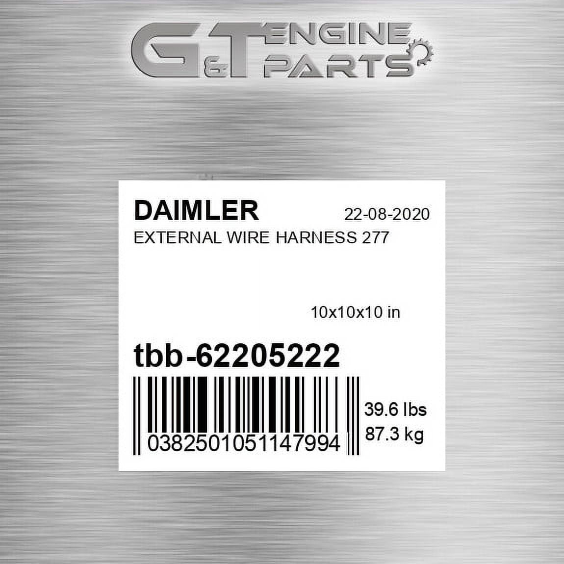 TBB 62205222 EXTERNAL WIRE HARNESS 277 fits DAIMLER (New OEM) - Walmart.com