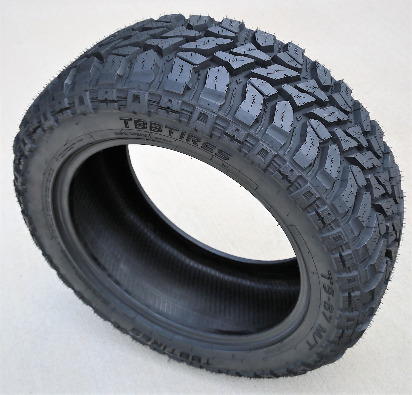 TBB TS-67 All-Season Mud Terrain Tire, 35x12.50R17 LT 121Q E Rated, 10 ...