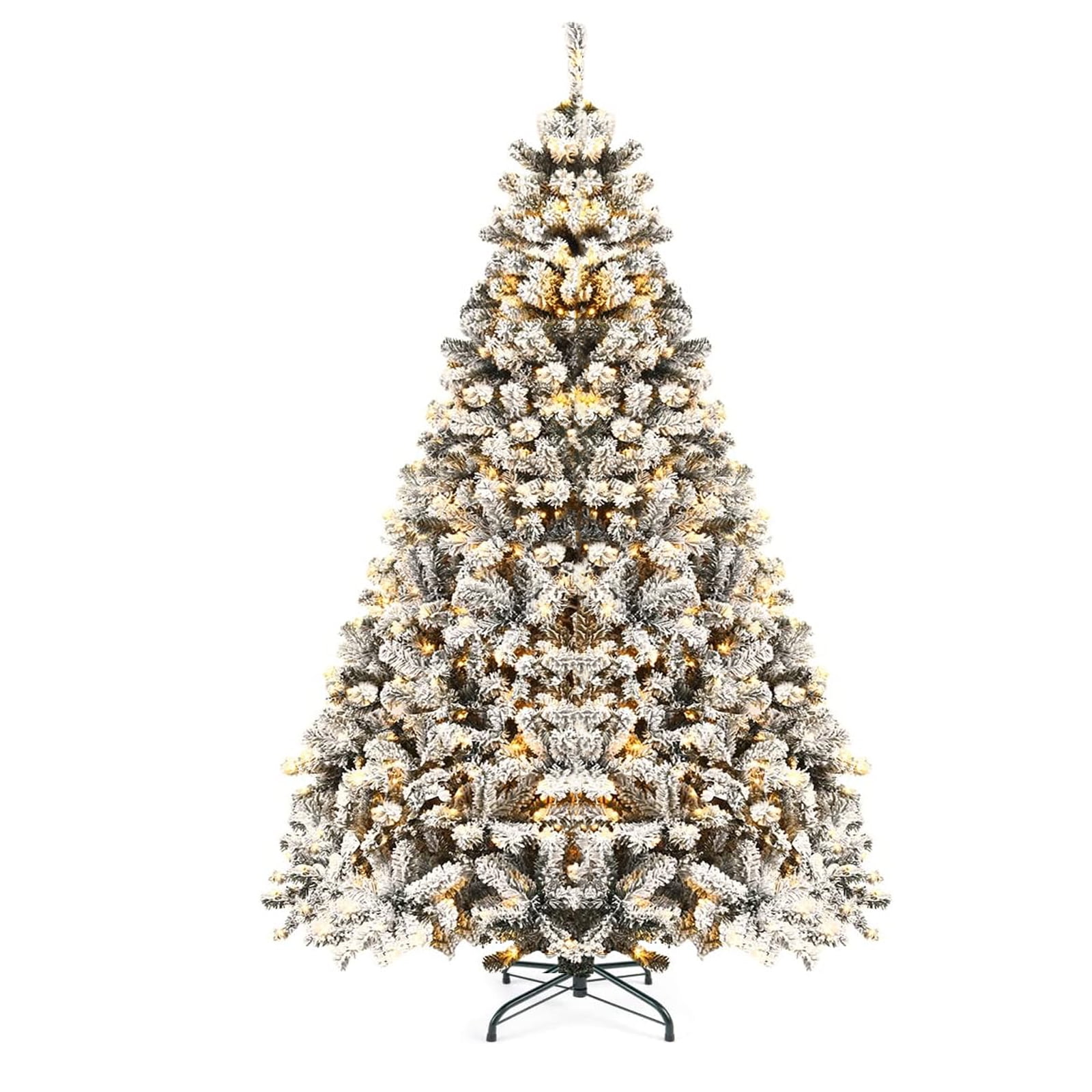 TBKLEY 6ft Prelit Premium Artificial Hinged Christmas Tree with 250 ...