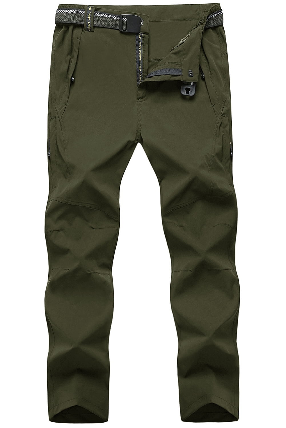 TBMPOY Men's Lightweight Pants Quick Dry Hiking Mountain Fishing Cargo ...