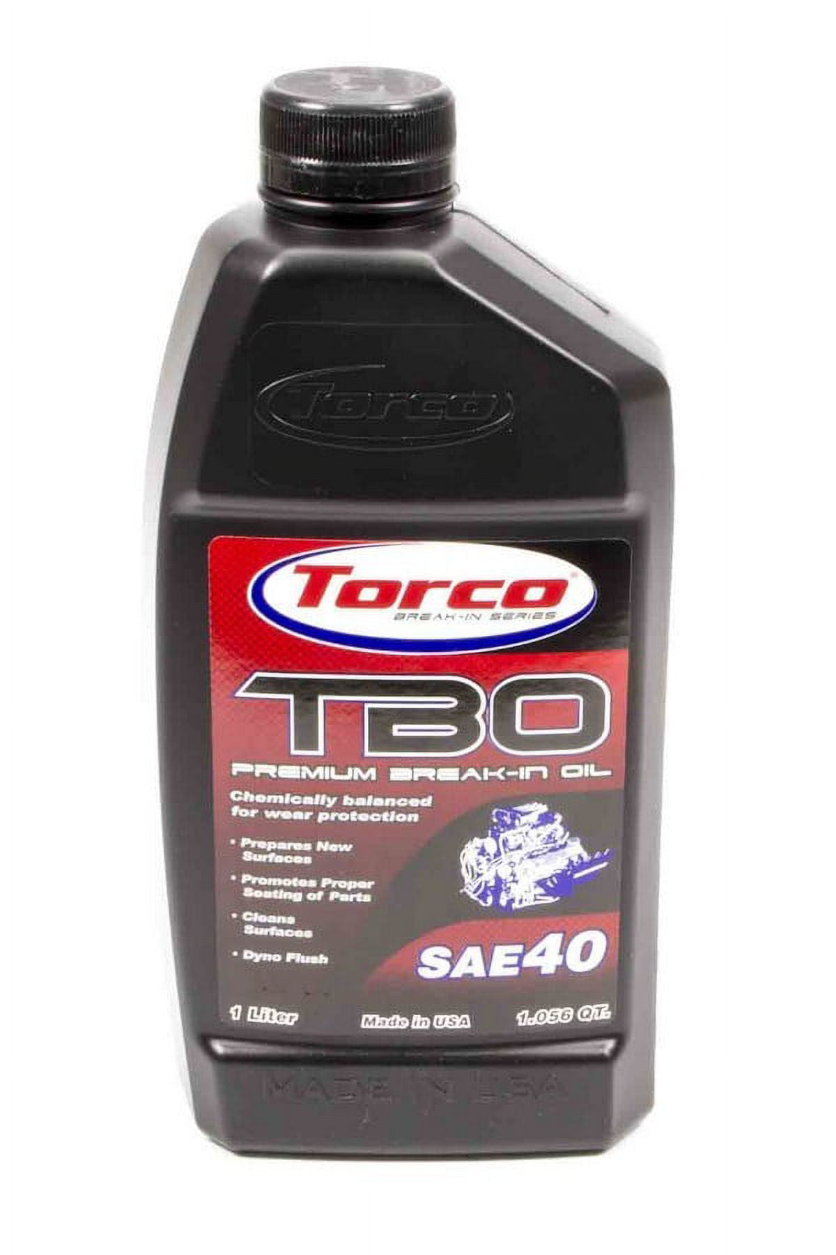 TBO 40W Premium Break-In Oil 1 Liter Bottle - Walmart.com