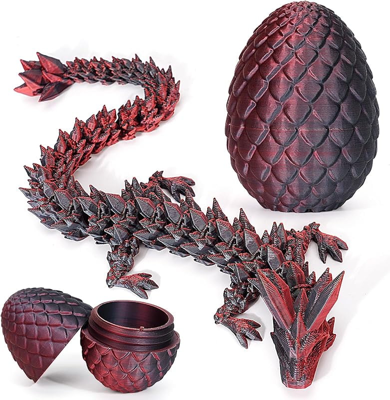 TBOLINE 3D Printed Dragon Easter Egg - Perfect Basket Essentials ...