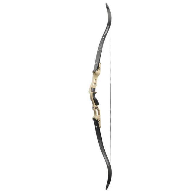 TBOW 62" ILF Traditional Hunting Recurve Bow, Right Hand, 25-60 lbs at ...