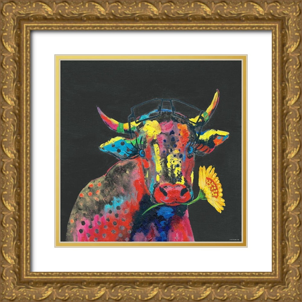 TBS 20x20 Gold Ornate Wood Framed with Double Matting Museum Art Print ...