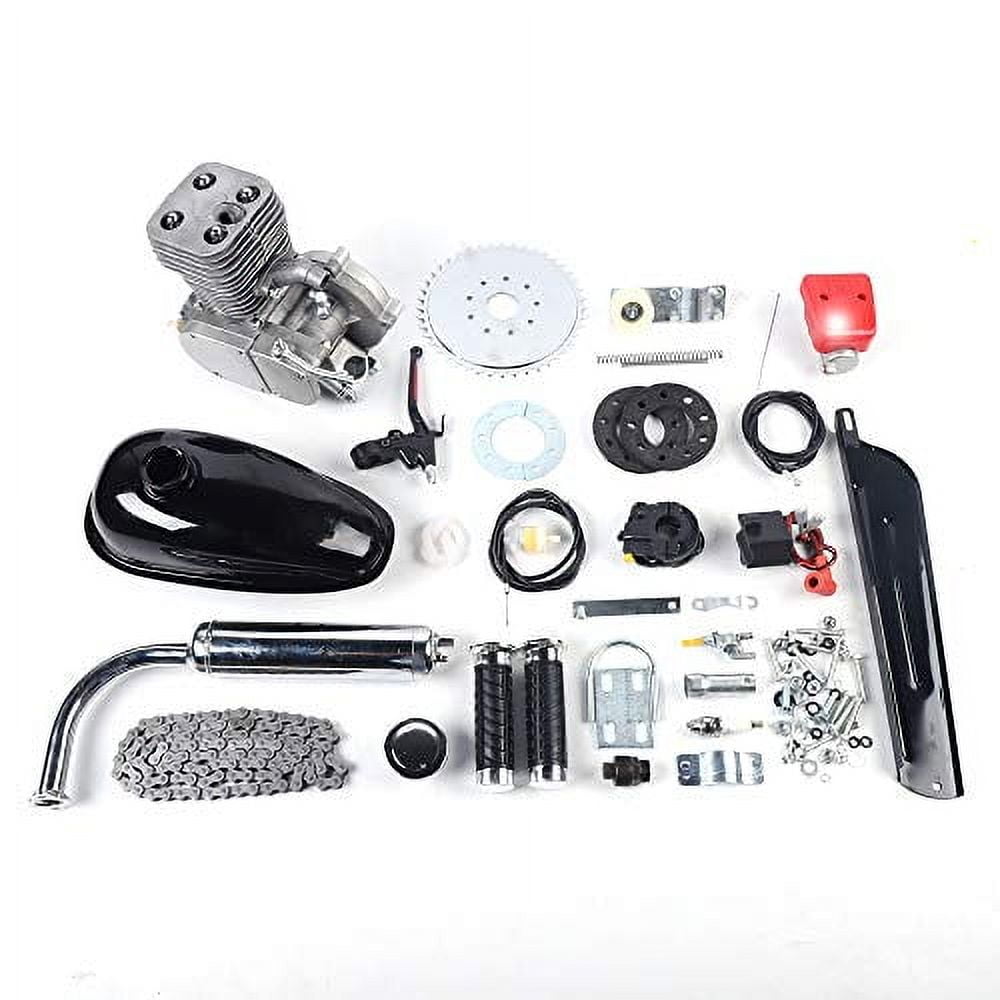 TBVECHI 100CC Bike Motor Kit, Full Set Upgraded 2 Stroke Gas Motor ...