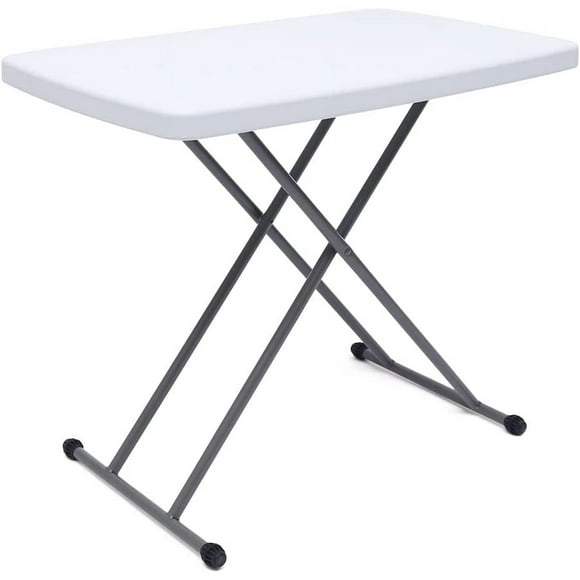 Adjustable Height Folding Craft Table