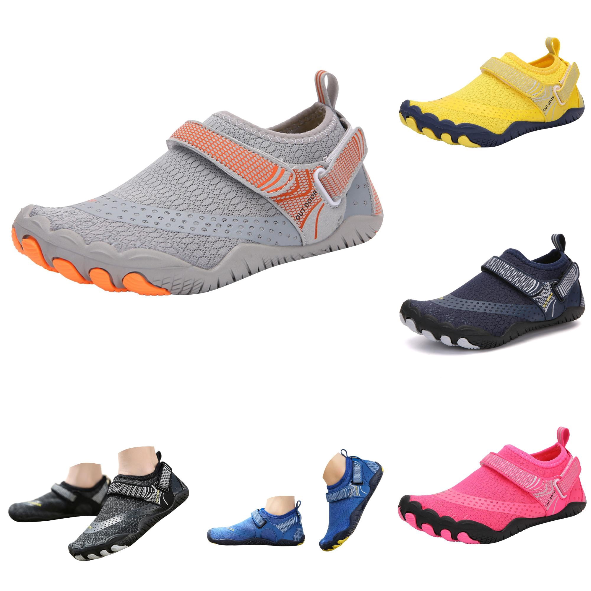 TBWNWG Girls Lightweight Beach Water Ready Sneakers for Kids—Non ...