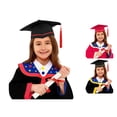 TBWNWG Graduation Gown And Cap Kids Academic Outfit With Tassel And ...