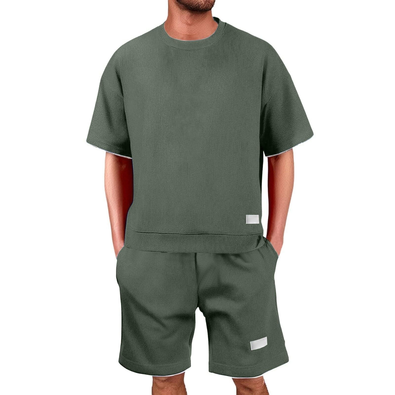 TBWNWG Men's Casual Suits Lightweight Breathable Summer Wear Relaxed ...