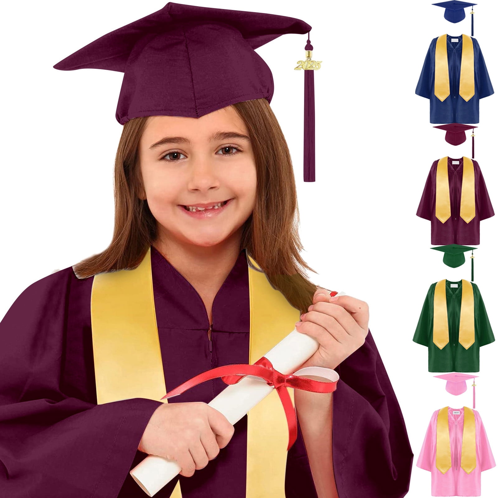 TBWNWG Prek Graduation Cap and Gown,Unisex Preschool Kindergarten ...