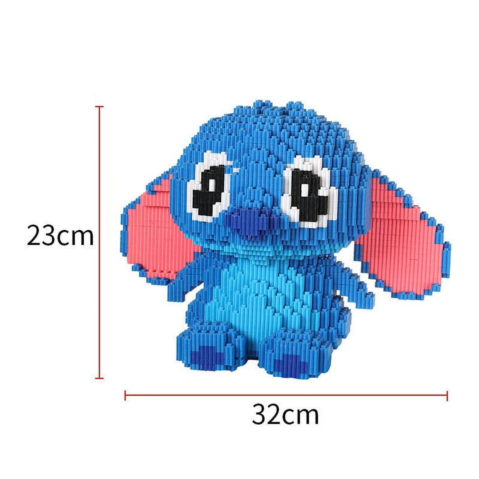 TBWYF Blue Stitch Mini Building Blocks, 4700 Pieces Set, Interlocking ...