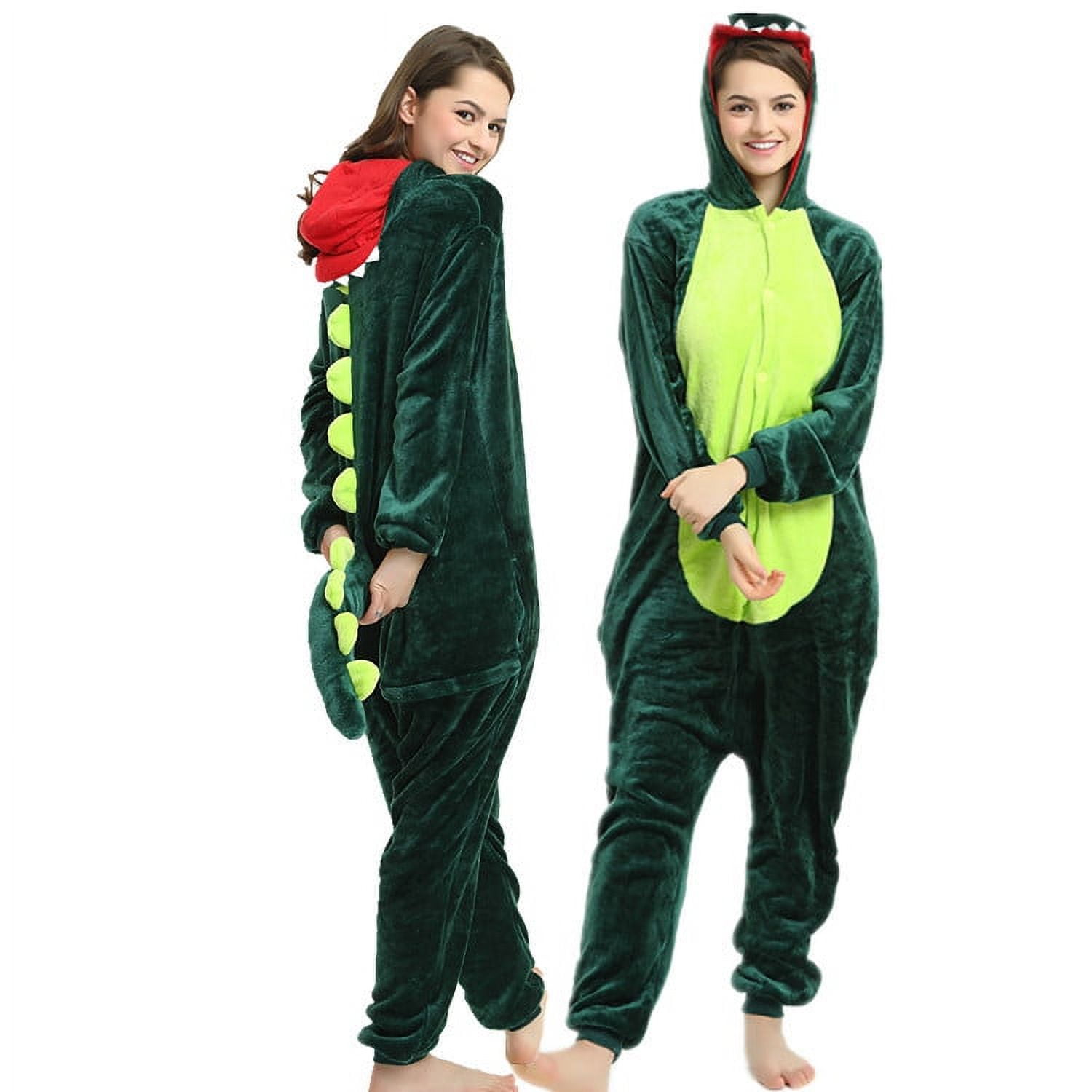 TBWYF One Piece Dinosaur Cosplay Costume Reptile Pajama Fancy Union ...